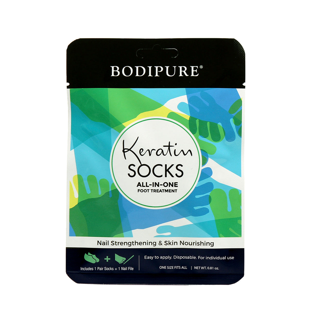 Buy Now Bodipure Keratin Foot Socks Skin Care